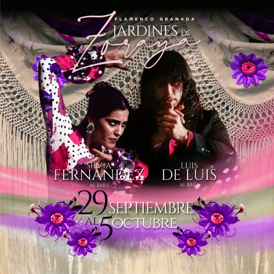 Espectáculo Flamenco. Concierto en Jardines de Zoraya, Granada 2025 ...